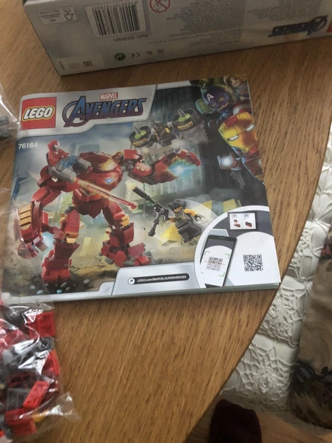 LEGO MARVEL SUPER Heroes Iron Man Hulkbuster 76164 Instructions Box £25 ...