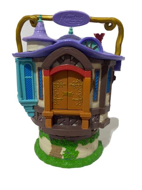 DISNEY ANIMATORS COLLECTION RAPUNZEL Mini House Playset Polly Pocket ...