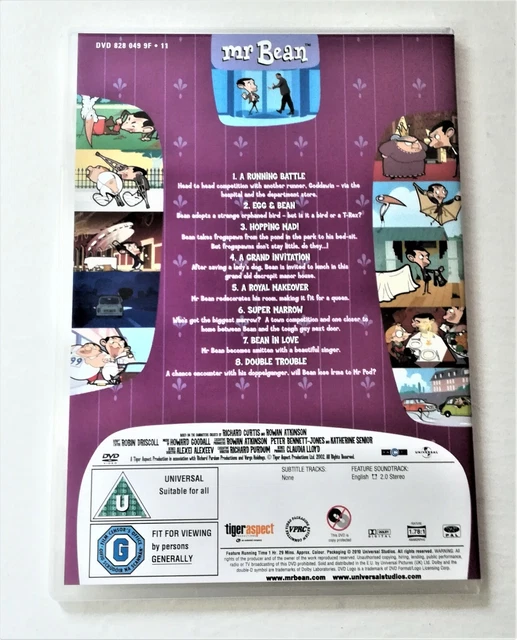 MR BEAN - The Animated Series Vol.6 (DVD, 2010) Eight Sticky Scrapes Used £2.99 - PicClick UK