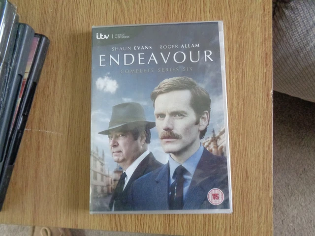 ENDEAVOUR: COMPLETE SERIES Six DVD (2019) Sam Reid cert 15 2 discs *NEW ...
