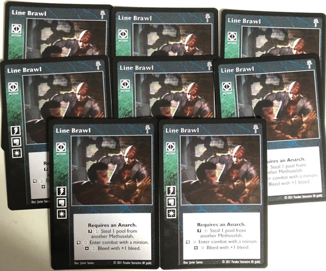 VTES 8X LINE Brawl V5 Celerity/Potence/Presence EUR 4,00 - PicClick DE