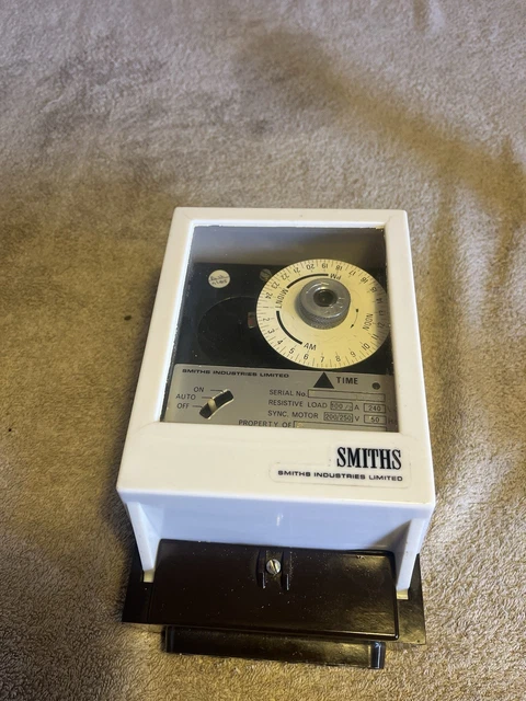 SMITHS INDUSTRIES LIMITED 240v Timer Switch 250v Bakelite £63.10 - PicClick UK