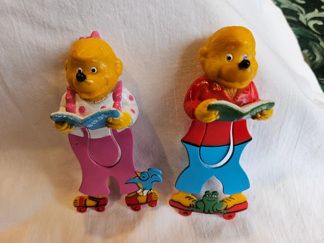 VINTAGE BERENSTAIN BEARS Brother & Sister Bookmarks by 3D Applause $26. ...