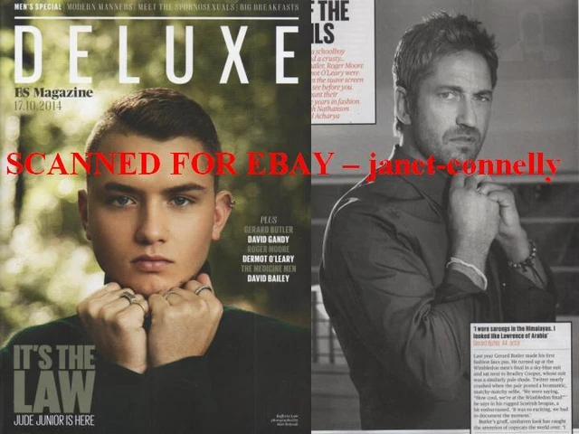 GERARD BUTLER DAVID Gandy RAFFERTY JUDE LAW David Bailey ES Mag 17 ...