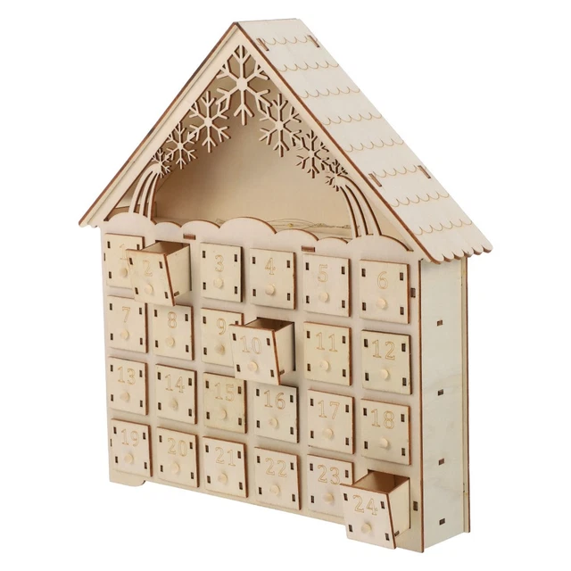 COUNTDOWN TO CHRISTMAS Calendar 2026 Goodies Boxes Advent Drawers $52. ...