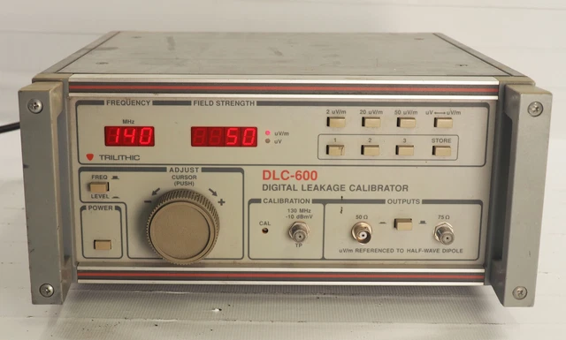 TRILITHIC DLC 600 Numérique Fuite Calibrateur RF Fréquence EUR 697,16 - PicClick FR