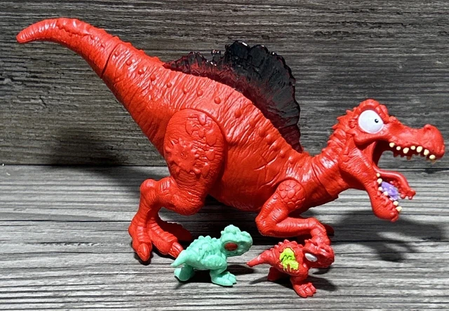 SMASHERS MEGA DINO Spinosaurus Series 4 & 2 Mini ZURU Toys Dinosaur ...