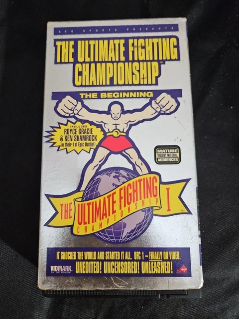 UFC I THE Beginning VHS Ultimate Fighting Championship MMA 1993 TESTED ...