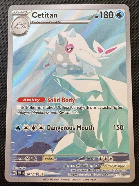 CETITAN 201 SURGING Sparks Illustration Rare Pokemon Card £8.98 ...