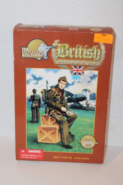 THE ULTIMATE SOLDIER WWII British Commando 1/6 Scale Action Figure New ...