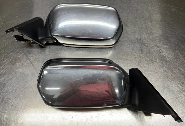 PAIRE DE RÉTROVISEURS chromés BMW E24 OEM 633csi 635csi M6 83-89 EUR ...