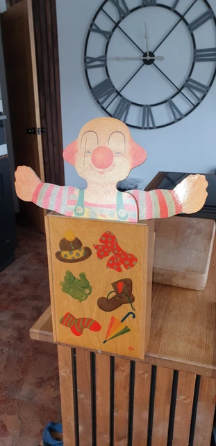 SEVI VINTAGE ITALIAN Clown Musical Box Pop Up £15.28 - PicClick UK