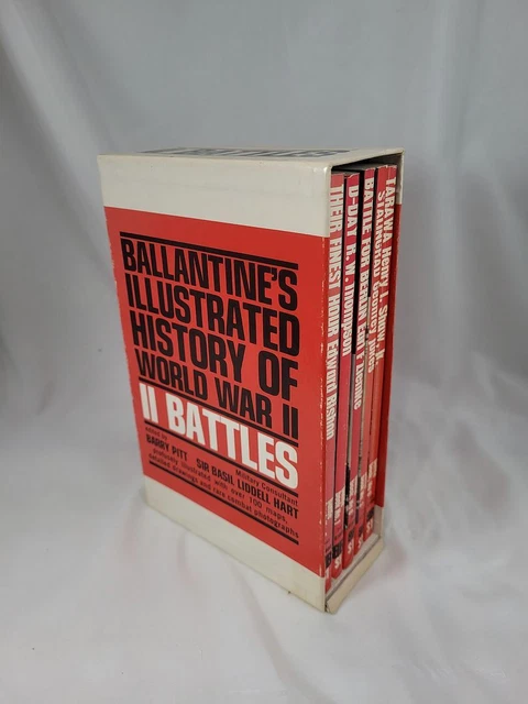 LOT EN BOÎTE Ballantine's Illustrated History of World War II Battles ...