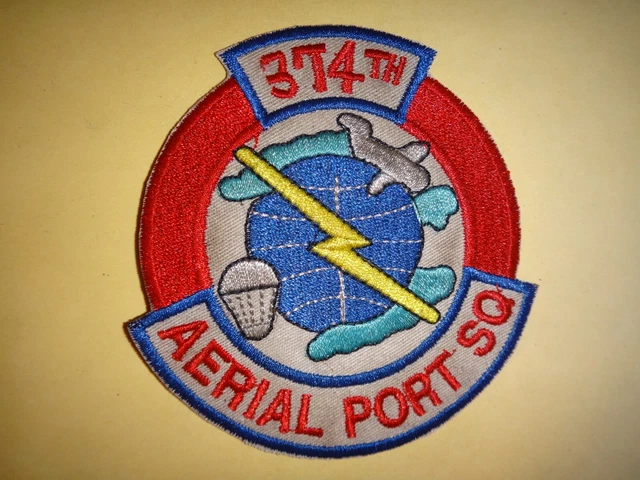 US AIR FORCE 374th AERIAL PORT ESCADRON Patch EUR 13,44 - PicClick FR