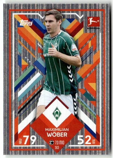 TOPPS MATCH ATTAX Bundesliga 2025-26 No. 363 Maximilian Wöber Vivid ...