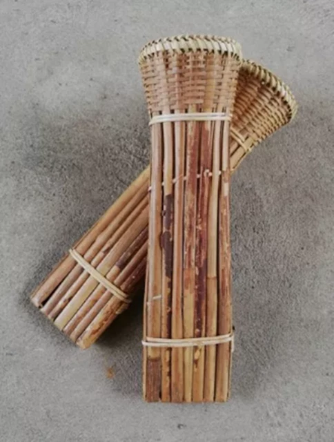 3X HANDMADE RATTAN Knife Sheath Traditional Thai Blade Cover Eco ...