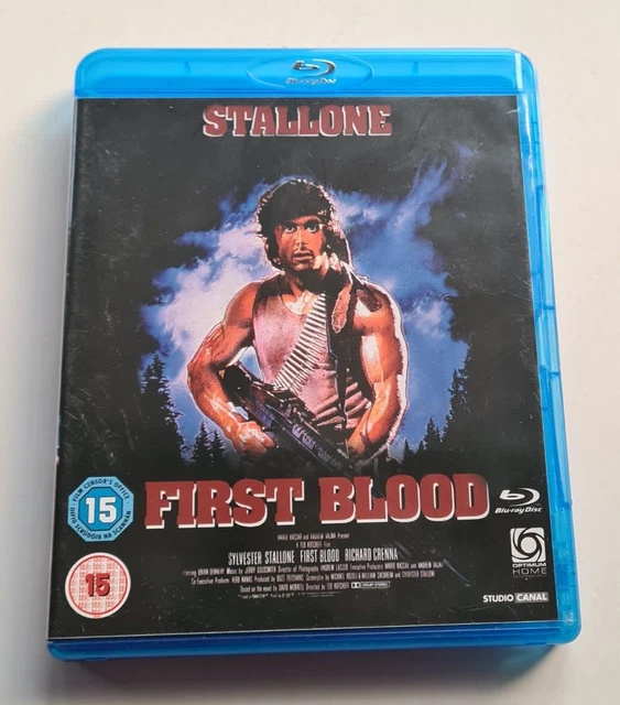 RAMBO FIRST BLOOD Blu-ray Sylvester Stallone Richard Crenna Brian ...