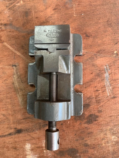 MYFORD SUPER 7 vice for vertical slide complete with swivel jaw #19 £63 ...