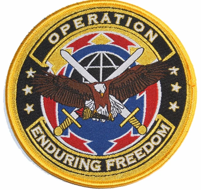 OPERATION ENDURING FREEDOM Embroidered Oef Patch $28.99 - PicClick
