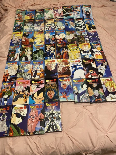 DRAGON BALL Z VHS Collection 50+ Tapes Lot Anime DBZ Rare Vintage £450. ...