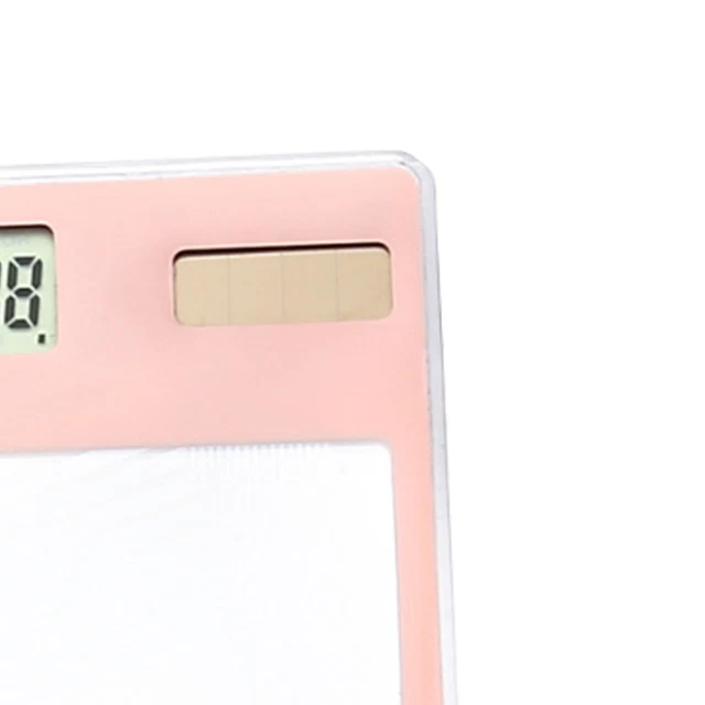 SOLAR POWERED CALCULATOR Touch Screen 8 Digit LCD Display Calculator ...