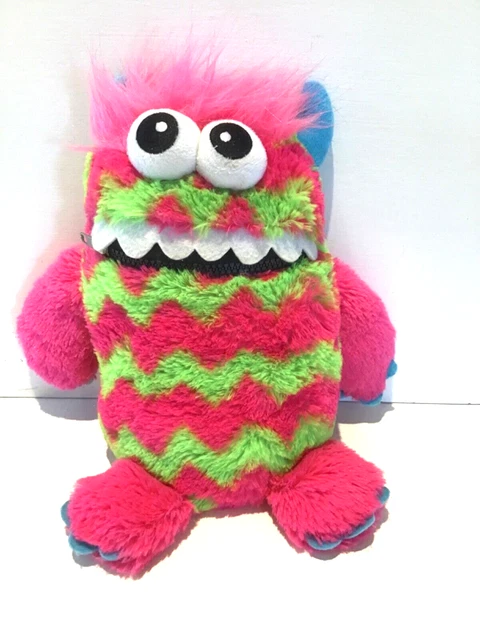 WORRY MONSTER CUDDLY Toy ,Unzip his mouth and he eats your child’s ...