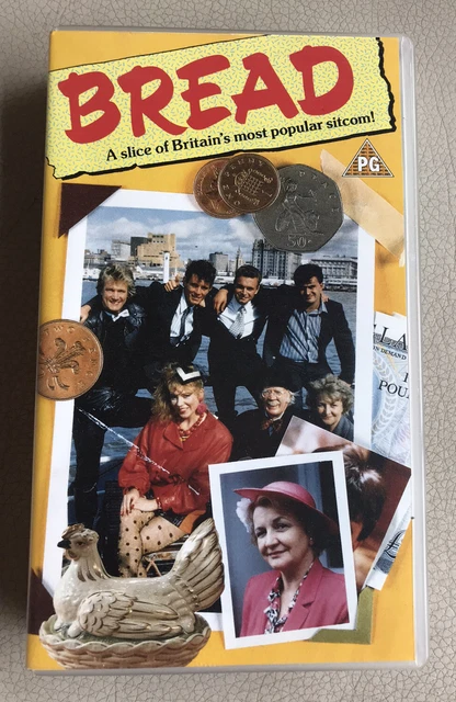 BREAD A SLICE of Britain's most popular sitcom! VHS PAL 1989 $19.60 ...