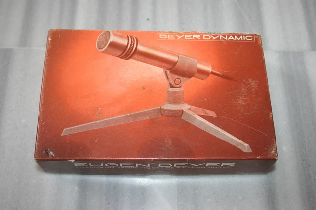 MICROPHONE BEYER DYNAMIC M550 en Boite Vintage Germany Mikrofon Micro ...