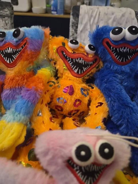 BUNDLE X 4 Poppy Playtime Huggy Wuggy Plush Toys Monster £31.90 ...