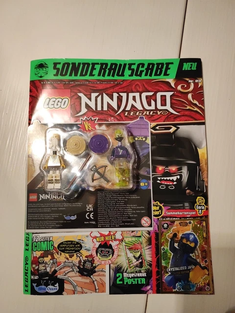 LEGO NINJAGO, MASTER WU Ghost Shooter Magazine, 2* Minifigure ...