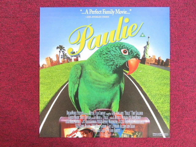 PAULIE VHS VIDEO Poster Gena Rowlands Cheech Marin 1998 £13.99 ...