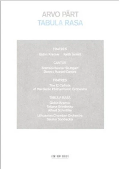 ARVO PÄRT ARVO Part: Tabula Rasa (CD) with Book EUR 42,76 - PicClick FR