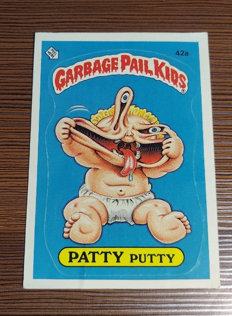 MATTE 42A * Sneak Patty Putty one star OS2 GPK Series 2 Garbage Pail ...