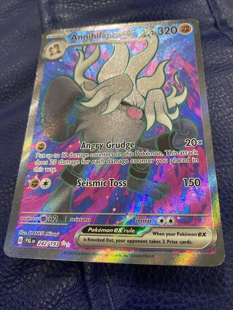ANNIHILAPE EX 242/193 Paldea Evolved Full Art Holo Rare Pokemon Card NM ...