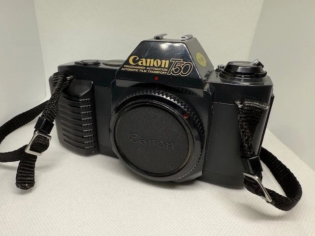 VINTAGE CANON T50 SLR 35mm Camera Photographic £9.17 - PicClick UK