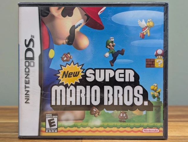 NEW SUPER MARIO Bros. ( Nintendo DS ) Lite DSi XL 3DS 2DS NEW & Sealed ...