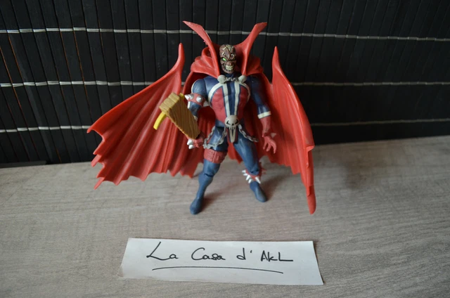 FIGURINE UNMASKED WORM Head Blue Spawn - Spawn Series 1 - McFarlane ...