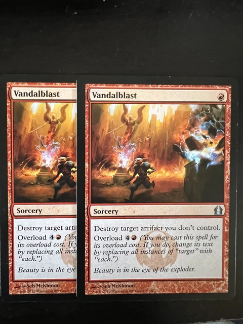 VANDALBLAST X2 LP Return to Ravnica MTG Magic the Gathering Uncommon ...