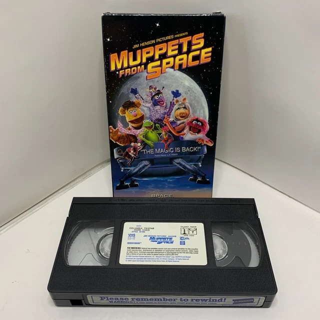 MUPPETS FROM SPACE (VHS, 1999, Closed Captioned)-RETRO- £4.21 - PicClick UK