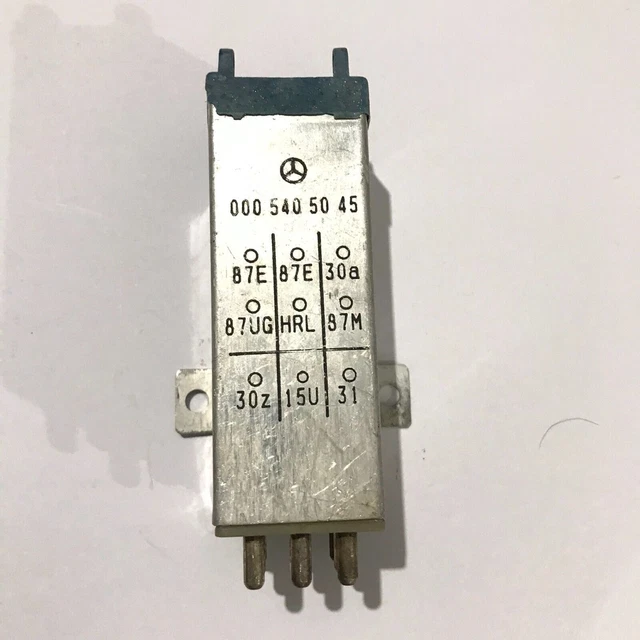 MERCEDES-BENZ W124, W202 OVP, Over Voltage Protection Relay 0005405045 ...