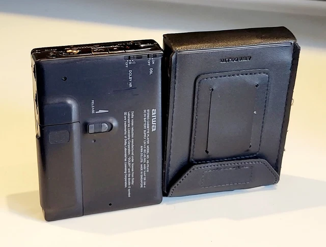 SUPER RARE AIWA Walkman HS-PX410 Dolby B+C NR With Original Case (Read ...