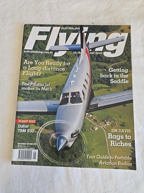 AUSTRALIAN FLYING MAGAZINE Sport COLLECTABLE Issue September - October ...