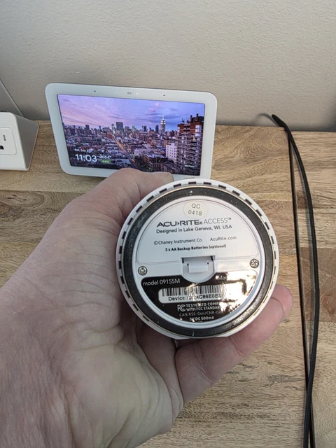 ACURITE ACCESS CONNECTION Hub Weather Station Receiver 09155M w/ Power ...