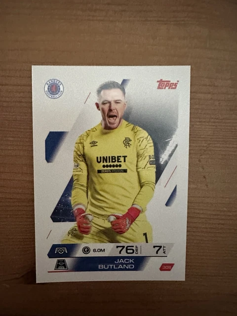 JACK BUTLAND TOPPS Match Attax 2025/2026 Rangers 25/26 # 308 £1.17 ...