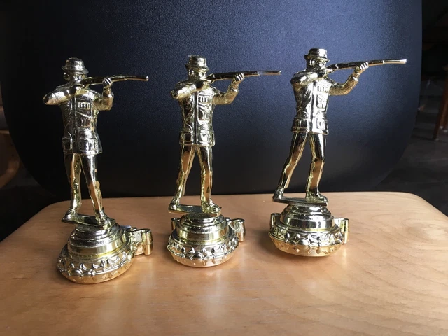 X3 GOLD TROPHY Plaque Topper RifleMan Marksman Hunter 4.5” Tall Plaque ...