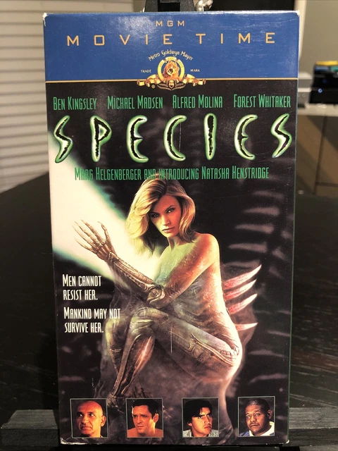 SPECIES VHS, 1995 Natasha Henstridge Horror Sci-Fi EUR 5,65 - PicClick DE