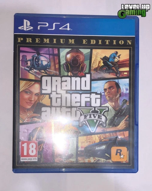 GRAND THEFT AUTO V GTA 5 Premium Edition PS4 Playstation 4 (SPEDIZIONE GRATUITA VELOCE) EUR 17 ...