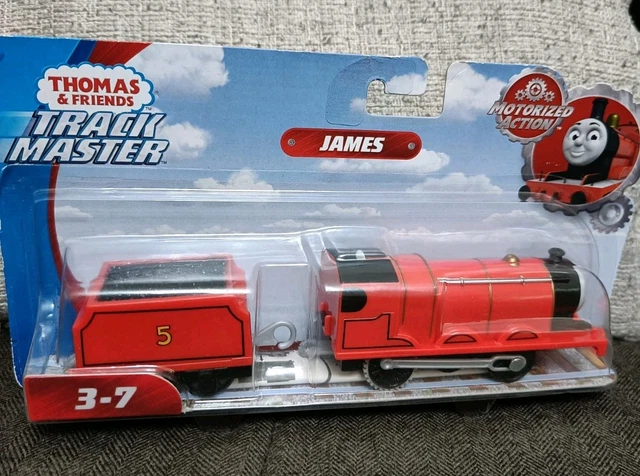 THOMAS FRIENDS TRACKMASTER Motorized Toy Trains Brand New Boxed James ...