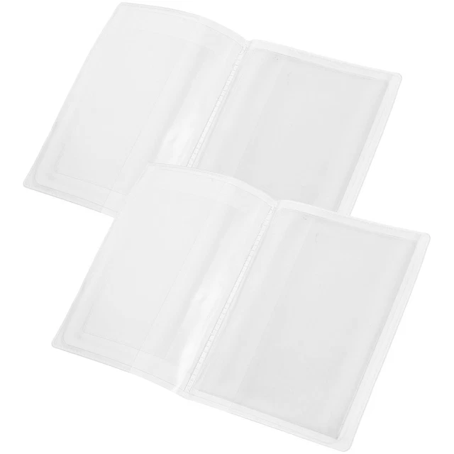 3 COUNT CLEAR Driver License Protective Holder Car Document Folder £16. ...