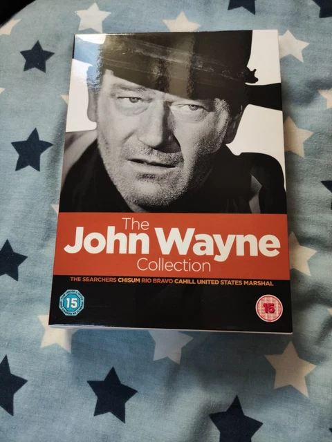 THE JOHN WAYNE Collection Dvds The Searchers-chisum-rio bravo-cahill ...